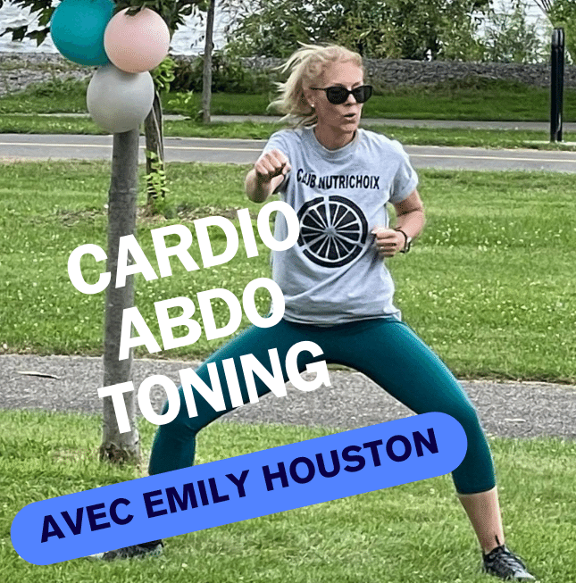 CARDIO-ABDO-TONING - 18 novembre 2024 - avec Emily Houston - Club NutriChoix
