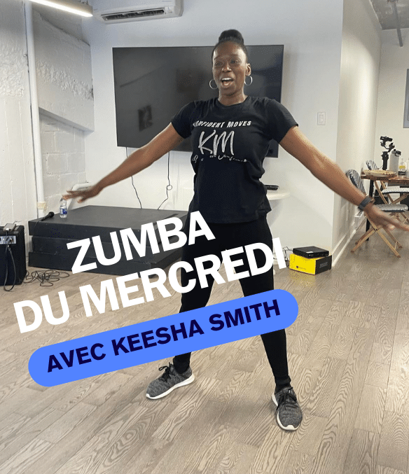 ZUMBA DU MERCREDI : Abdos-Fesses-Cuisses, avec Keesha Smith - 18 juin 2025 - Club NutriChoix